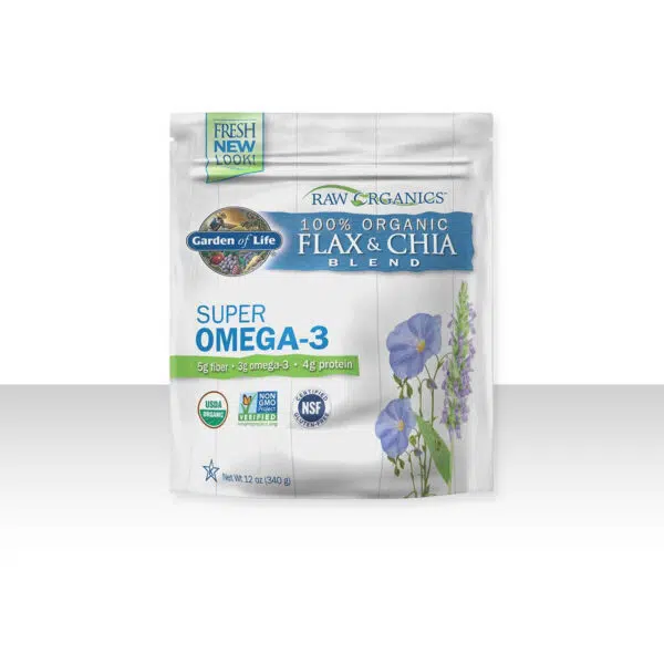 Organic Flaxseed-Chia Seed Blend – OutSmart Cancer